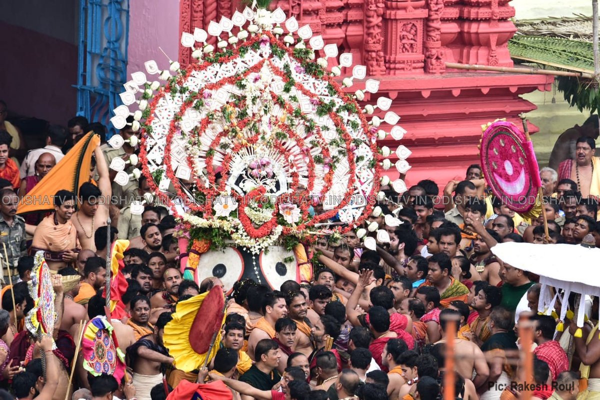 Puri Rath Yatra of Lord Jagannath and his siblings begins - Update ...